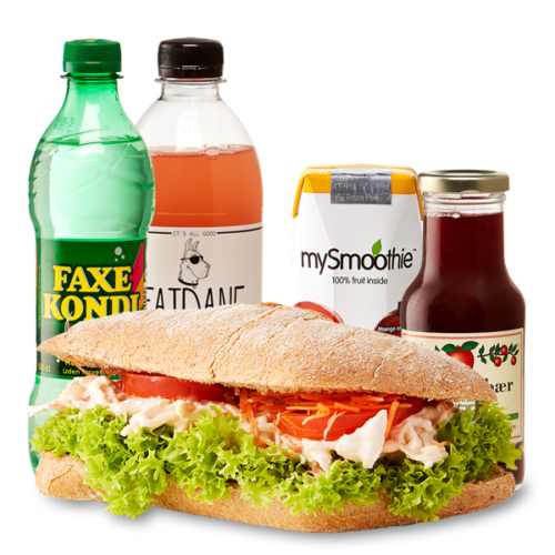 Menu 2 | Sandwich & valgfri drik | Anettes Sandwich